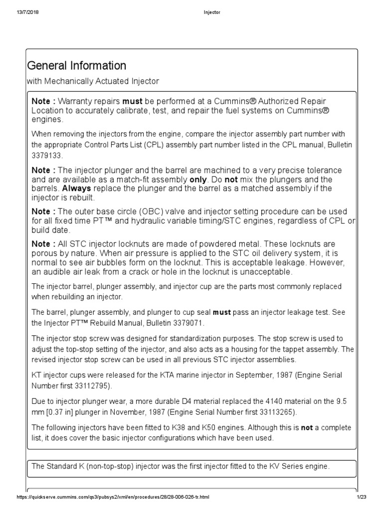 Injector | PDF | Fuel Injection | Electrical Connector