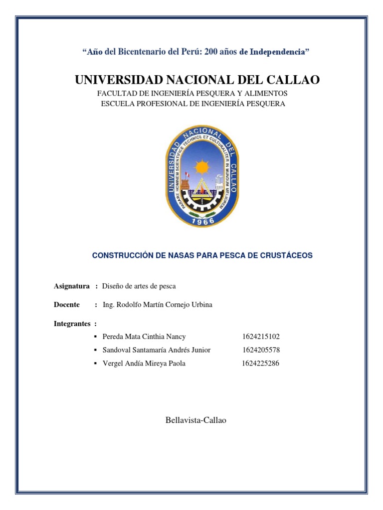 Construcción de Nasas para Crustáceos | PDF | Pescado | Peces y humanos