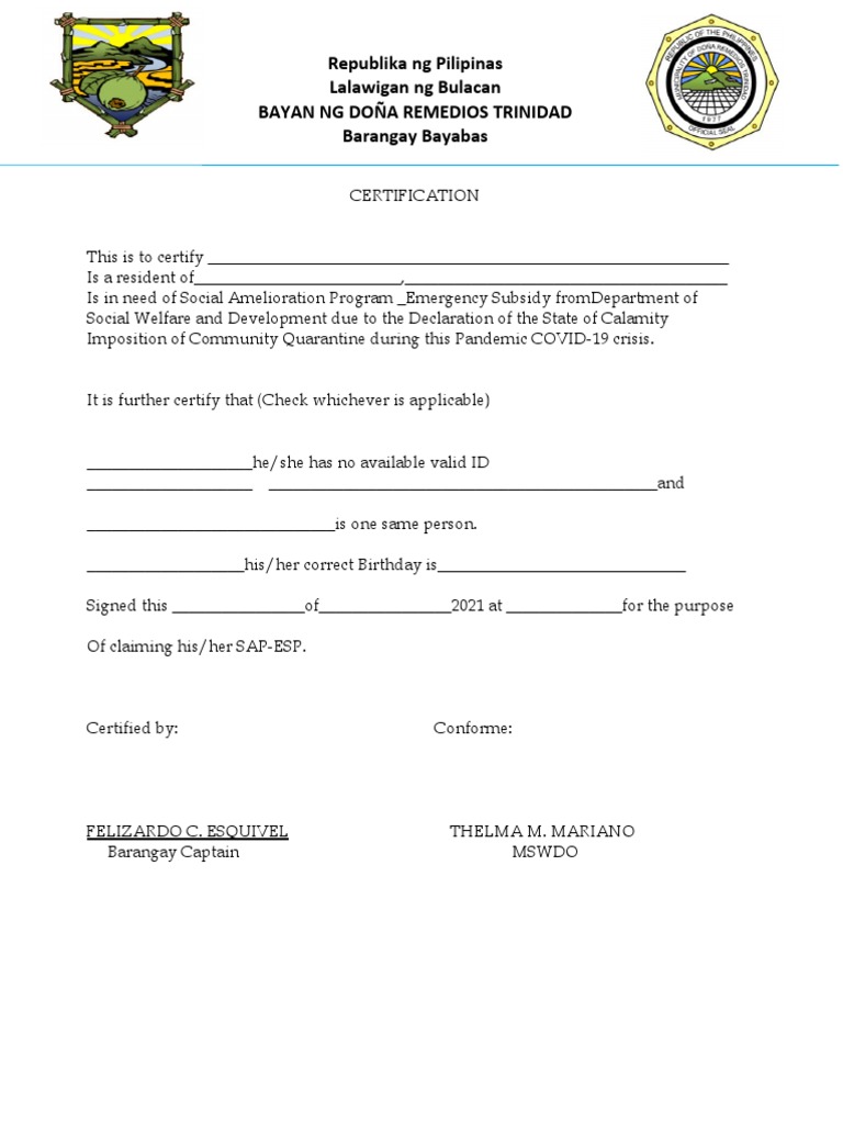 Pagpapatunay SAP ESP | PDF