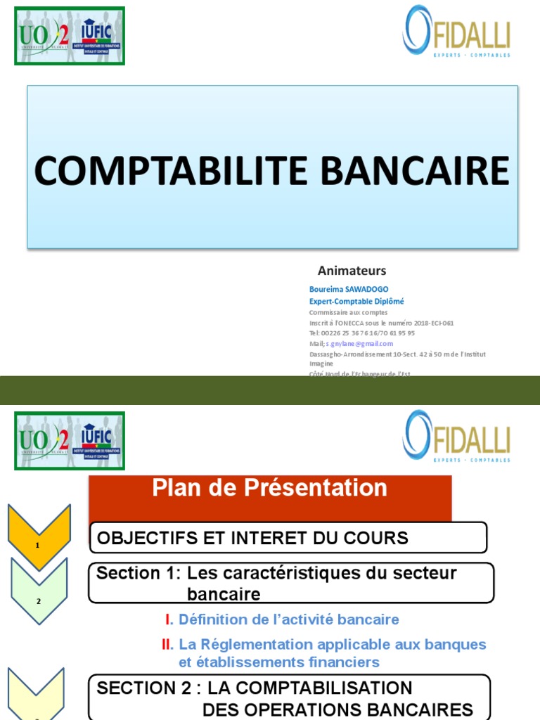 Comptabilité du Système Bancaire Marocain | PDF | Banques | Comptabilité