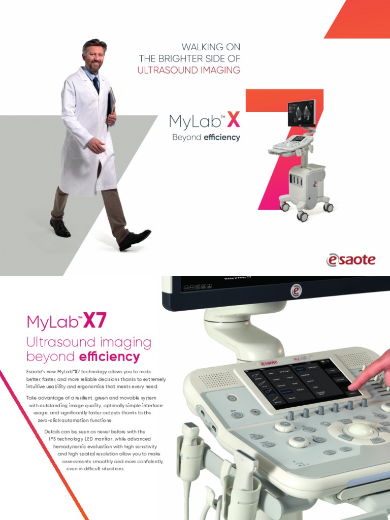 Esaote MyLabX7 | PDF | Medical Imaging | Medical Ultrasound