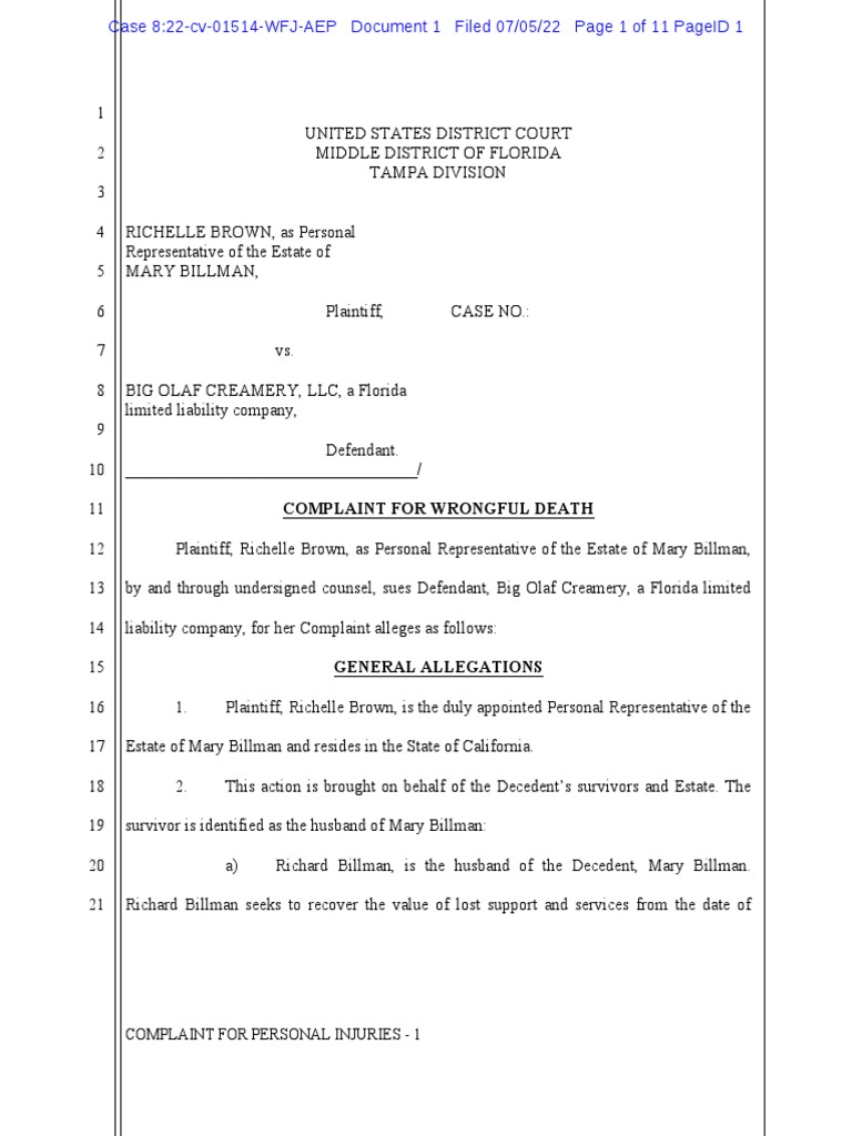 Mary Billman Lawsuit | PDF | Negligence | Medical Specialties