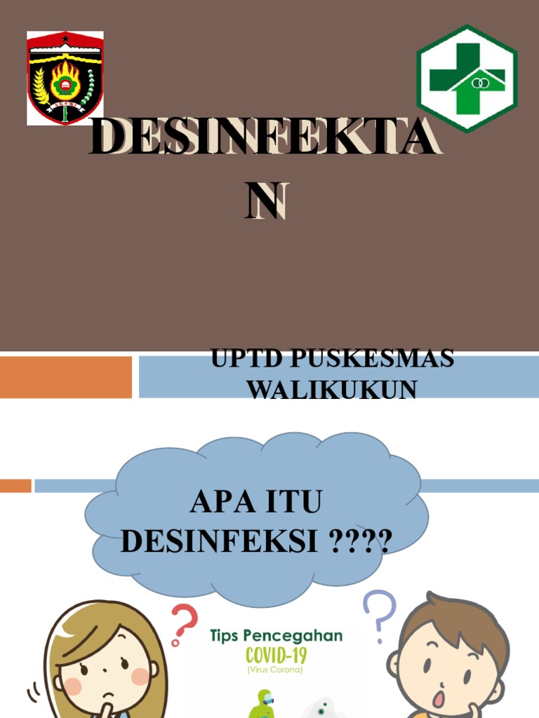 DESINFEKSI | PDF | Sains & Matematika