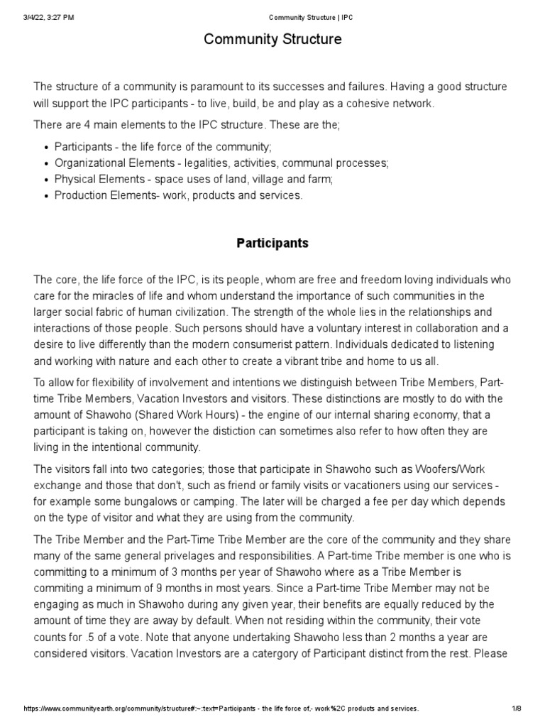 Community Structure | PDF | Vegetables | Trees