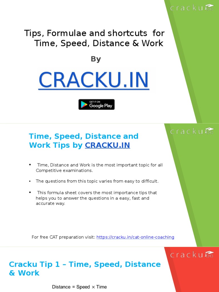 Tsd Work Questions Notes Pdf Speed