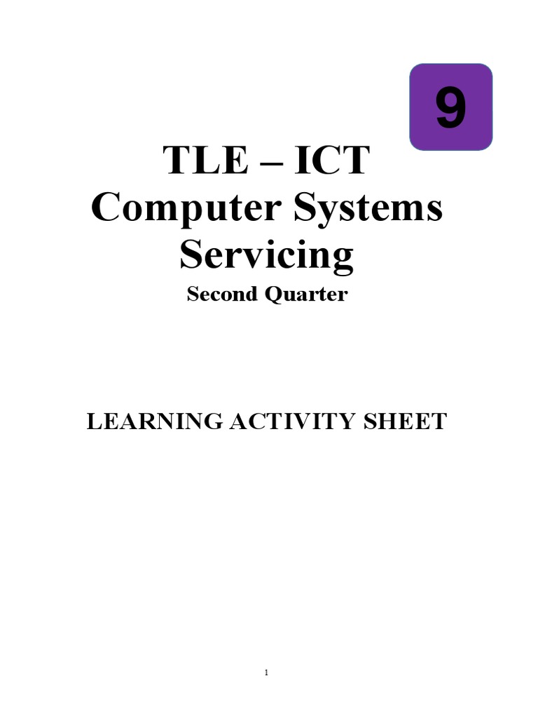 Tle Css 9 Las 2nd Quarter 1 | PDF | Operating System | Unix