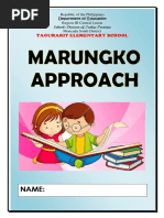 Aralin 1-3 Marungko Approach | PDF