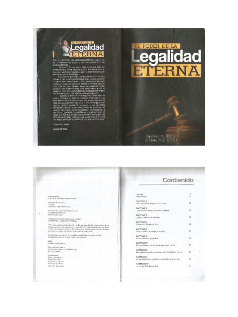 El Poder de La Legalidad Eterna | PDF