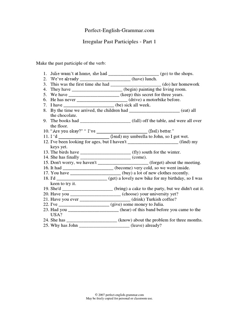 Perfect English Grammar | PDF