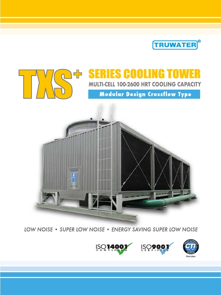 Multi-Cell 100-2600 HRT Cooling Capacity | PDF | Belt (Mechanical ...