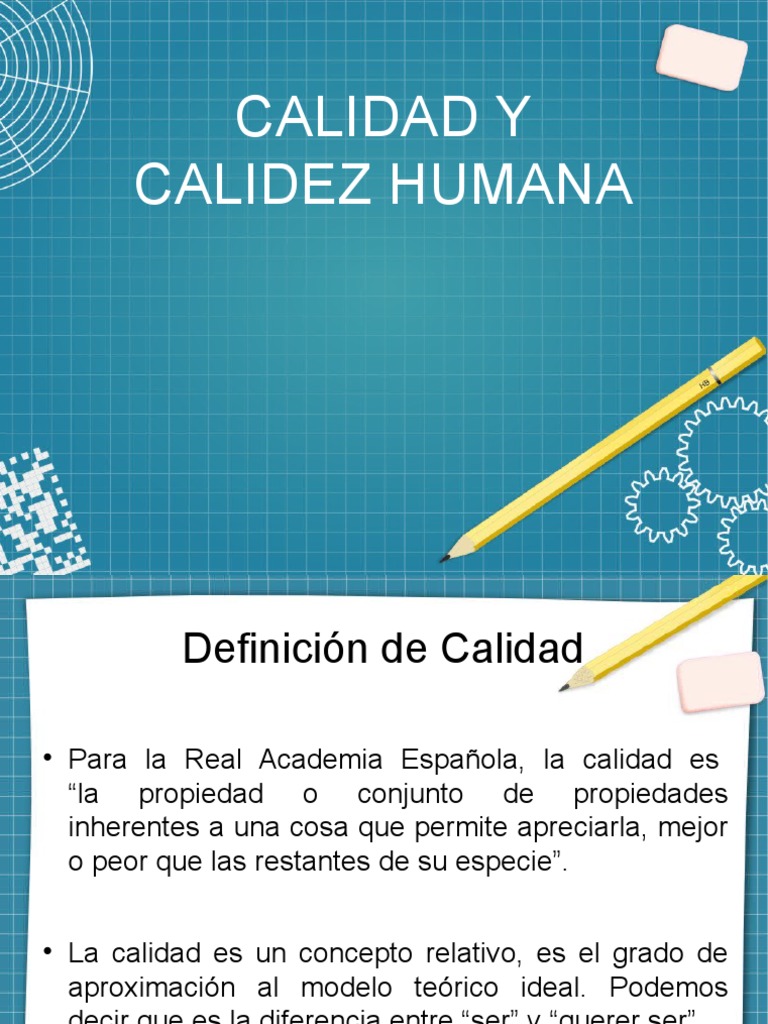 Calidad y Calidez Humana | PDF | Aprendizaje | Empatía