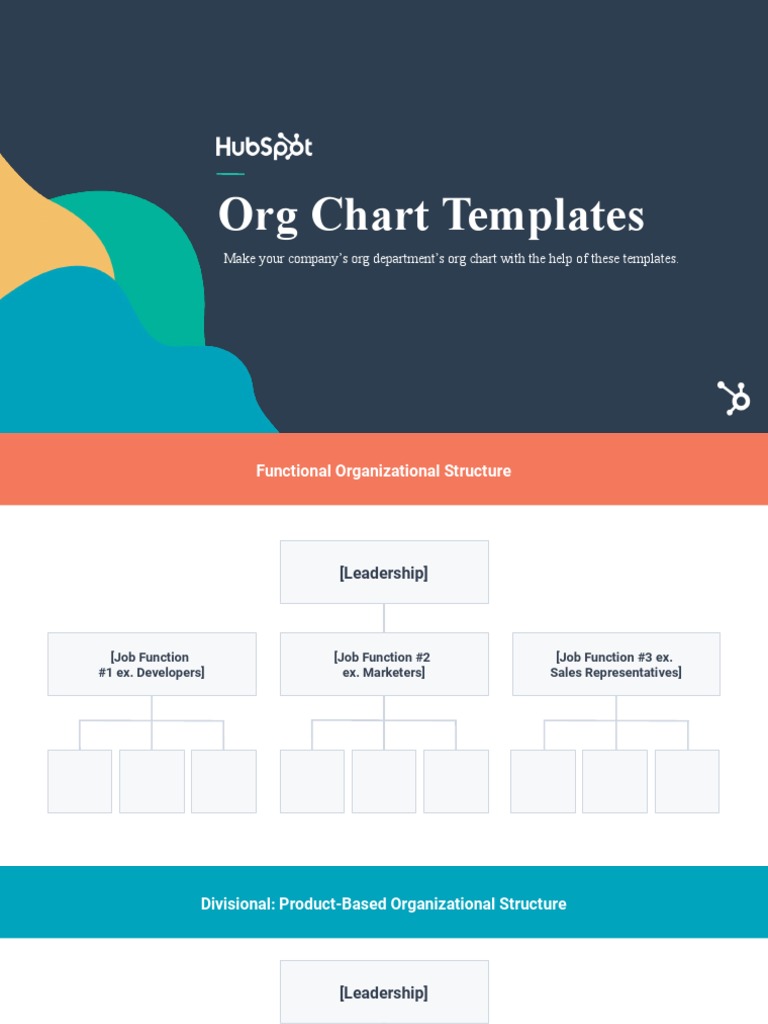 Org Chart Templates - HubSpot | PDF | Organizational Structure | Sales
