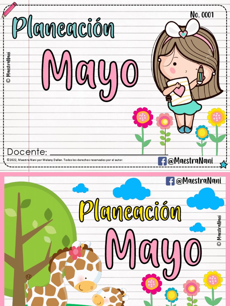 PDF Plan Mayo Maestra Nani | PDF | Salón de clases | Comunicación