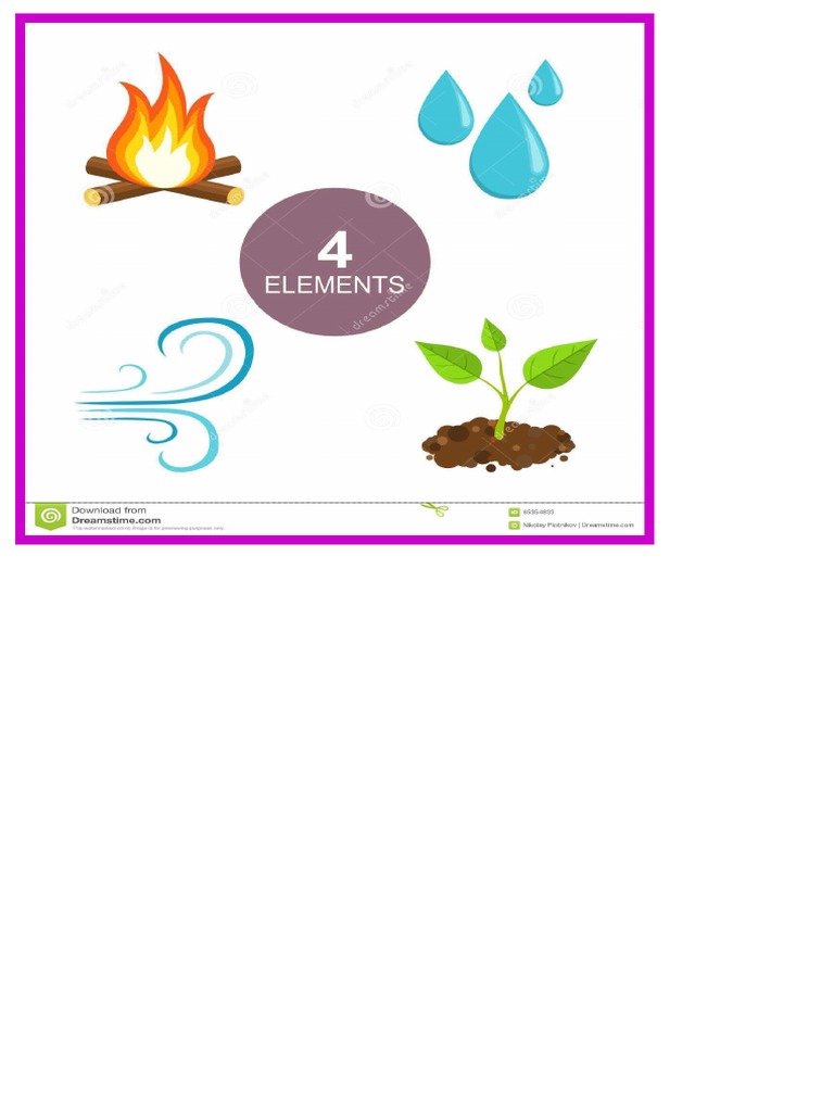 4 Elementos Naturales | PDF