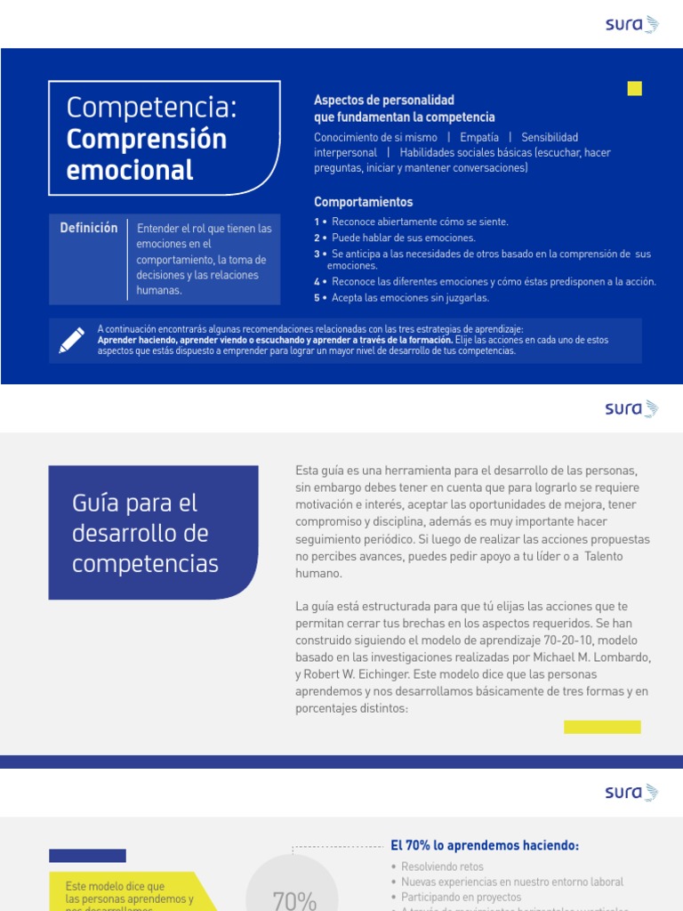 Guía para el desarrollo de la comprensión emocional: aspectos de ...