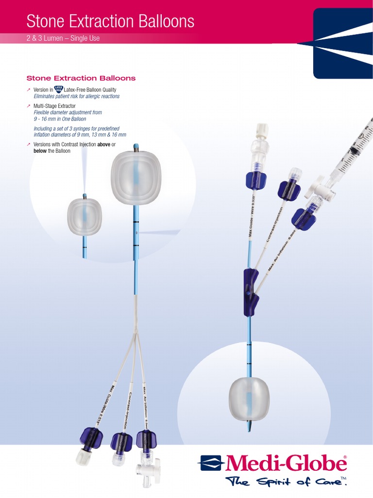 Stone Extraction Balloon-EN-V7 | PDF | Balloon | Syringe