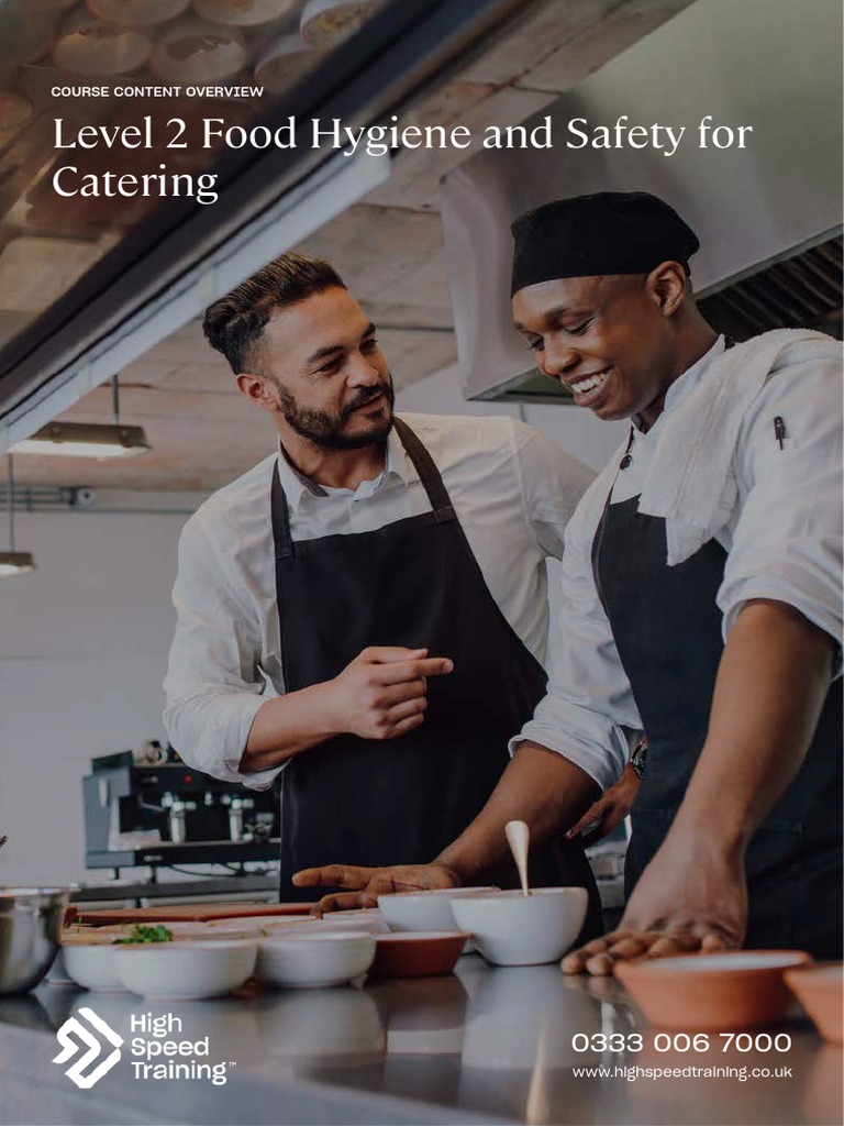 Level 2 Food Hygiene and Safety For Catering: Course Content Overview ...