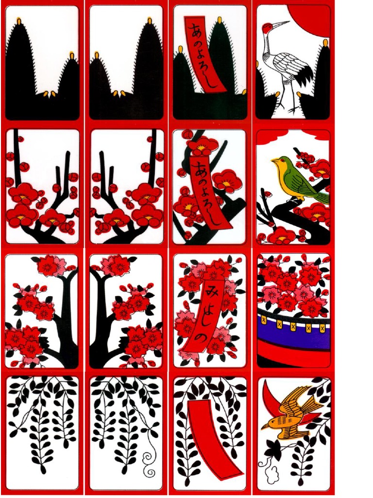Todas Las Cartas de Hanafuda PDF Free | PDF