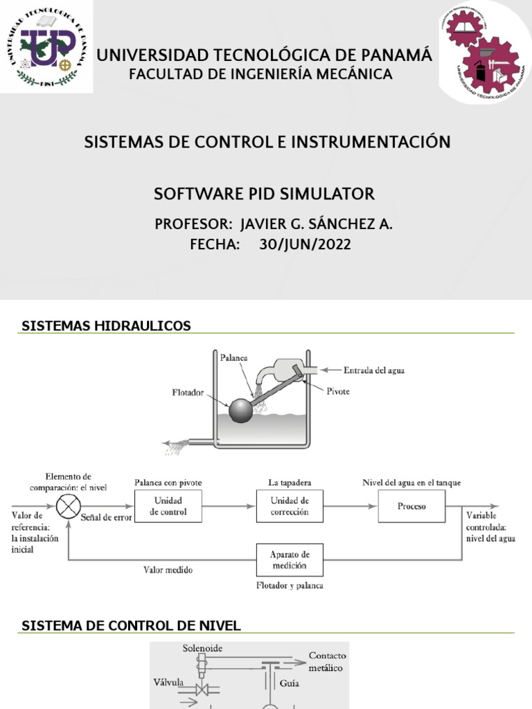 Simulador Pid - Guia Instalacion | PDF | Sistema de control | Software