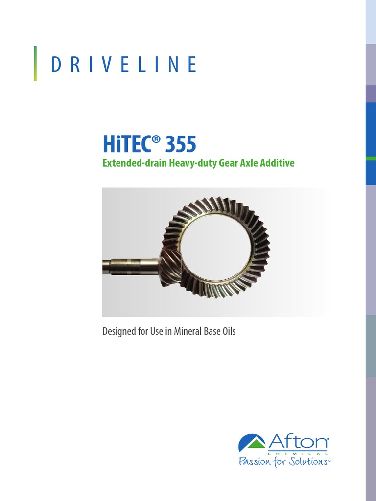 Hitec 355 Pds | PDF | Materials | Chemical Substances