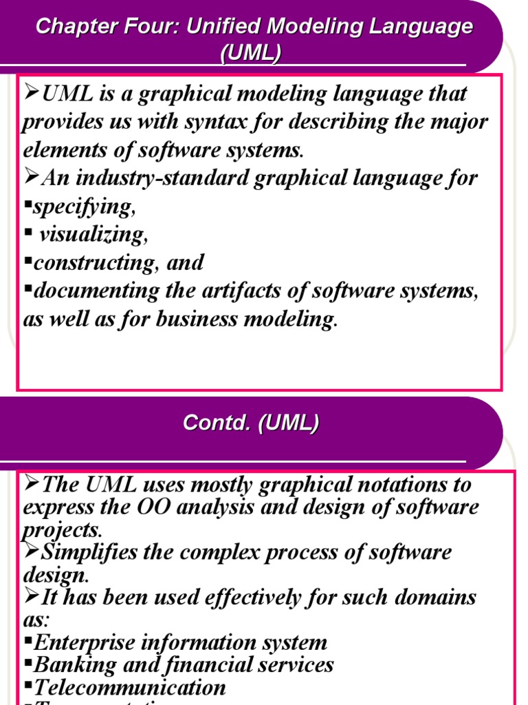 Chapter 4 Pdf Unified Modeling Language Class Computer Programming