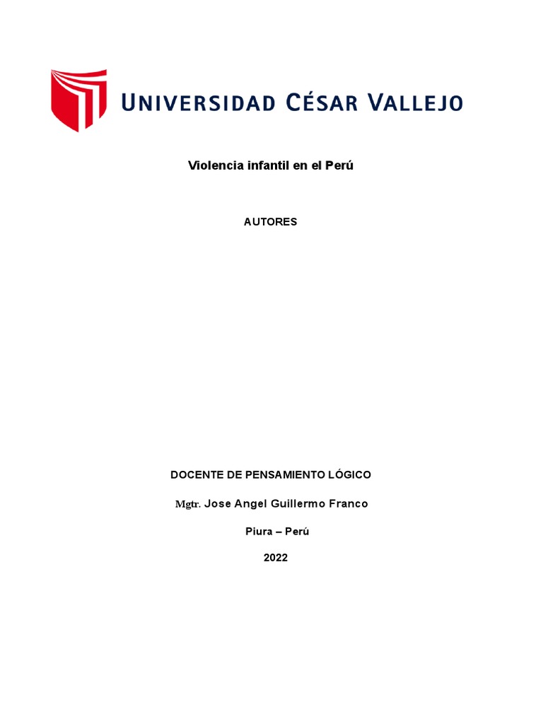 Informe Matematicas Pdf