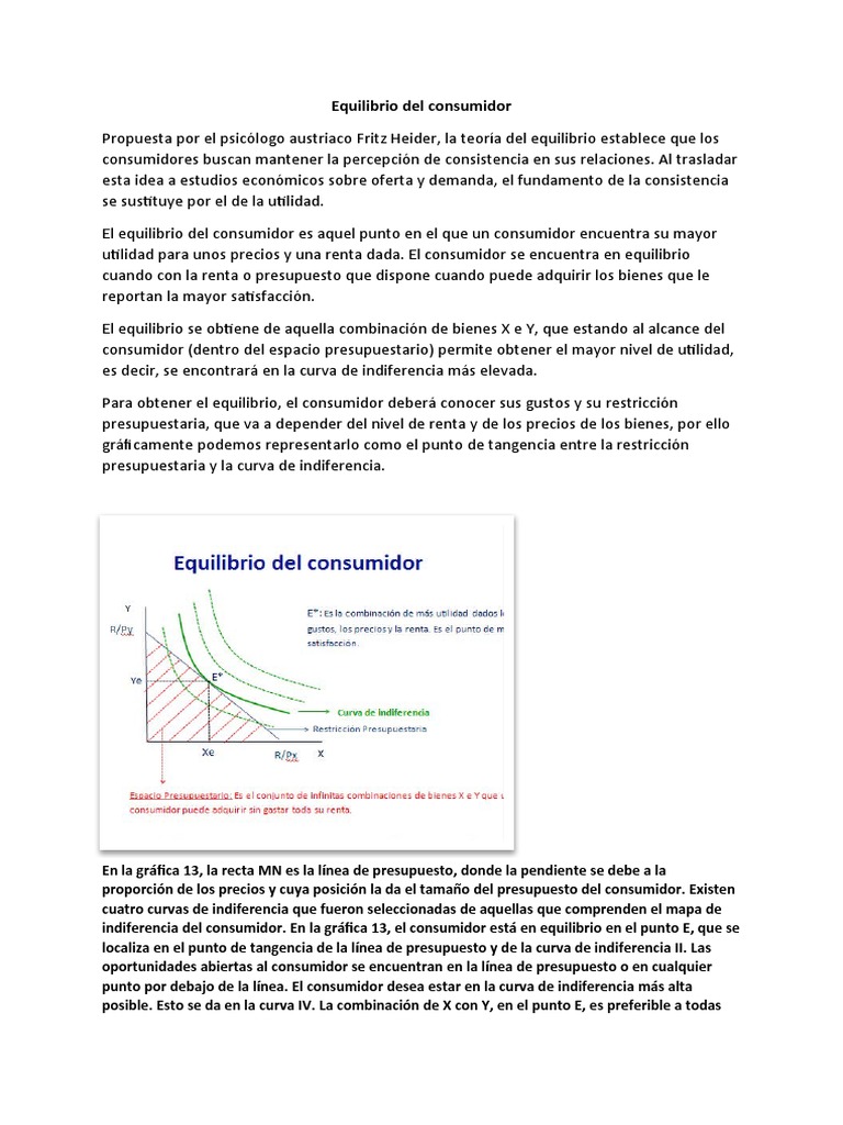 Teoria Del Consumidor | PDF | Utilidad | Utilidad marginal