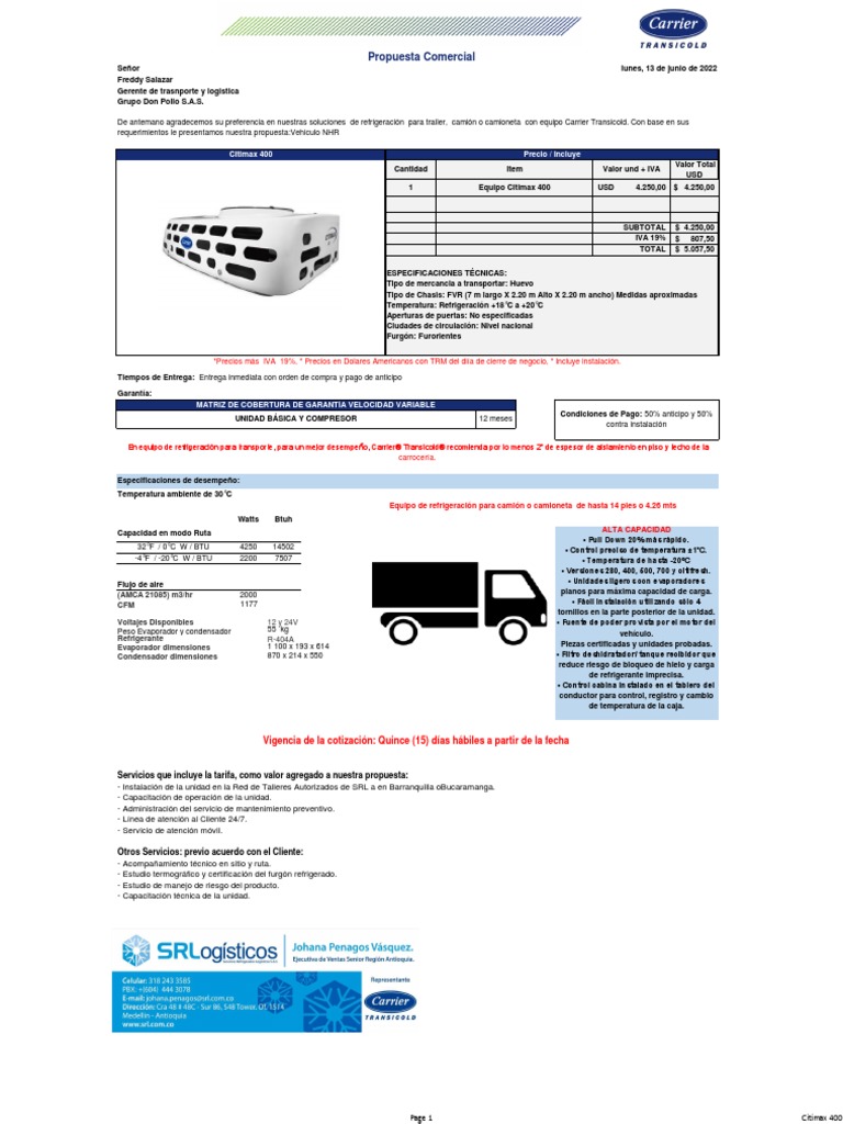 030622B Citimax 400 | PDF | Vehículos | Coche