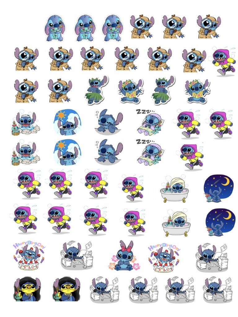 Adesivo Stitch | PDF