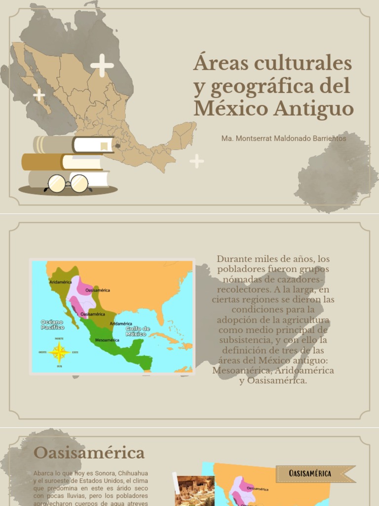 Mapa De Las Regiones Culturales De Mxico Mexico