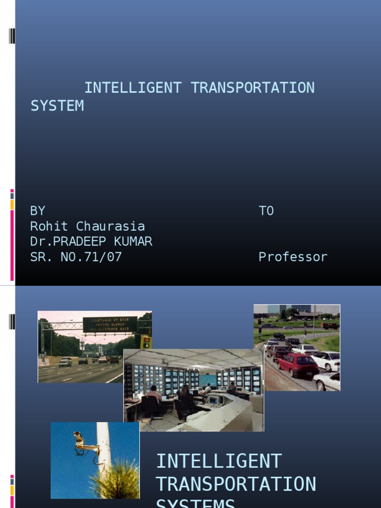 Intelligent Transportation System | PDF | Transport | Traffic