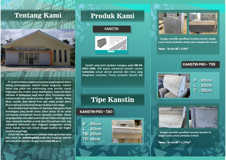 Flyer Kanstin Bagian ISI | PDF