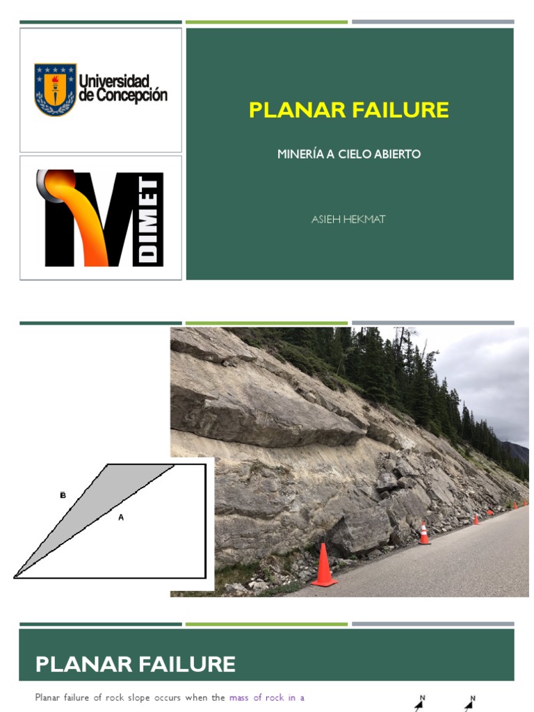Planar Failure | PDF | Civil Engineering | Mechanical Engineering