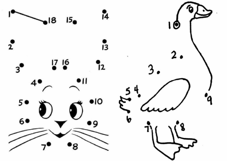 Dibujo Con Numeros | PDF