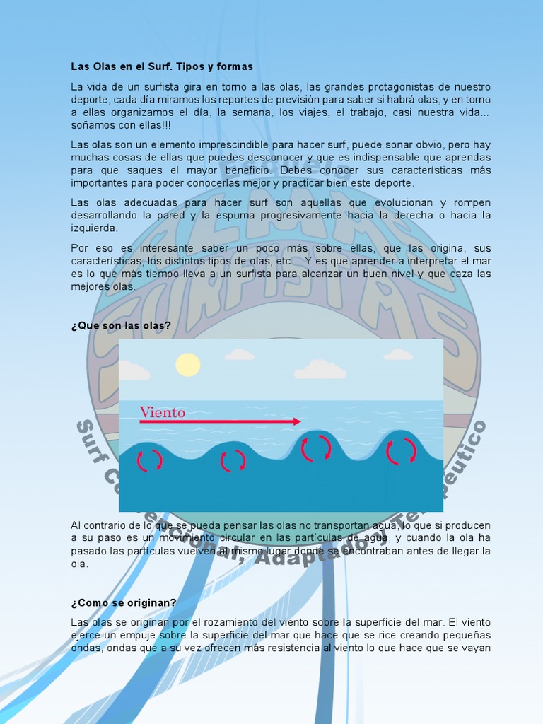 Anatomía de Las Olas | PDF | Mar | Herida