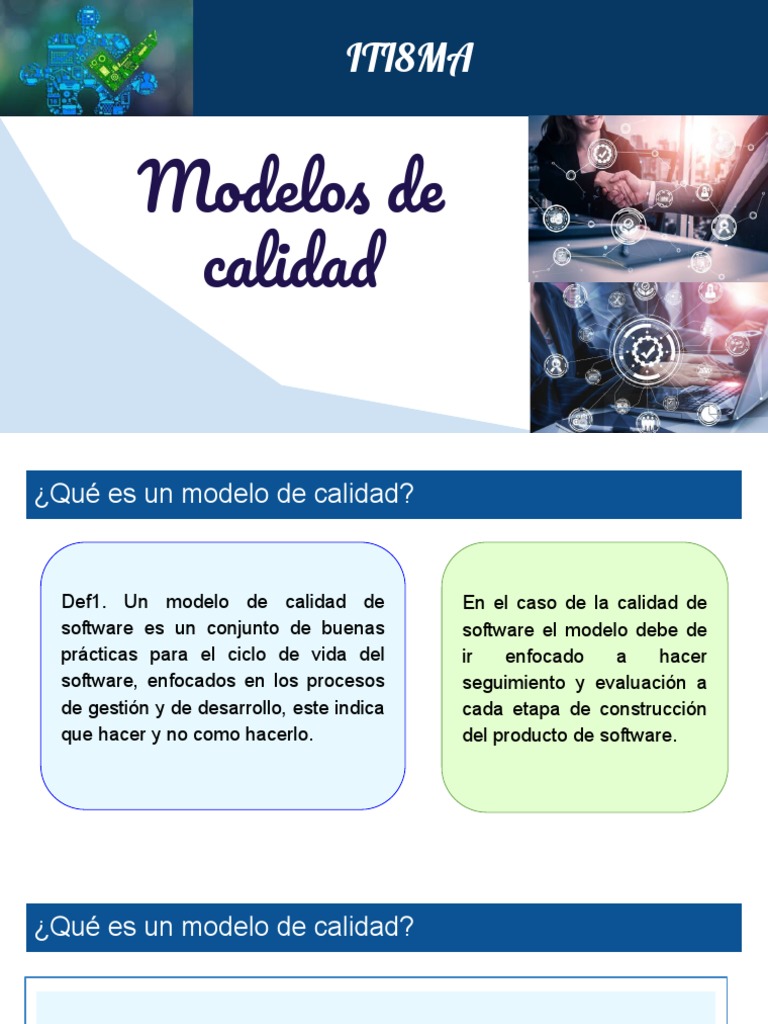 Modelos de Calidad | PDF | Software | Calidad (comercial)
