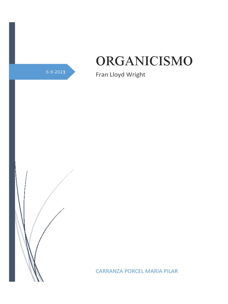 ORGANICISMO | PDF | Ecología | Naturaleza