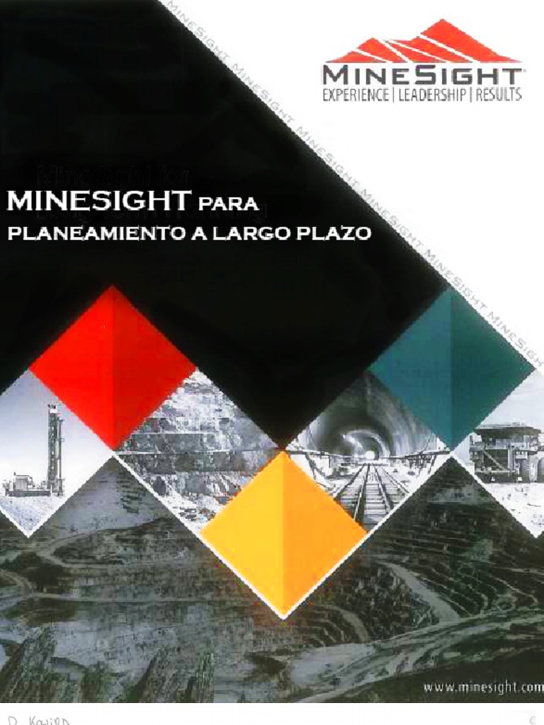 Minesight For Long Term Planning | PDF