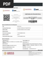 Acuse de Inscripción RFC | PDF | Privacidad de la información | Gobierno