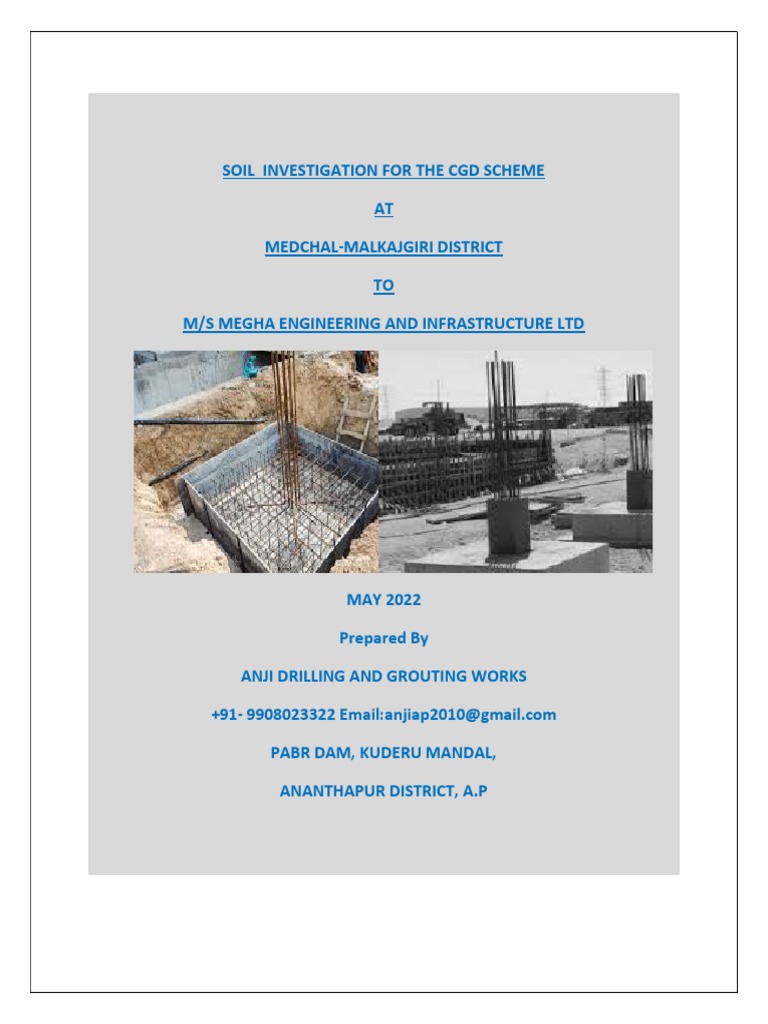 SBC Report CGD Medchal | Download Free PDF | Aquifer | Applied And ...