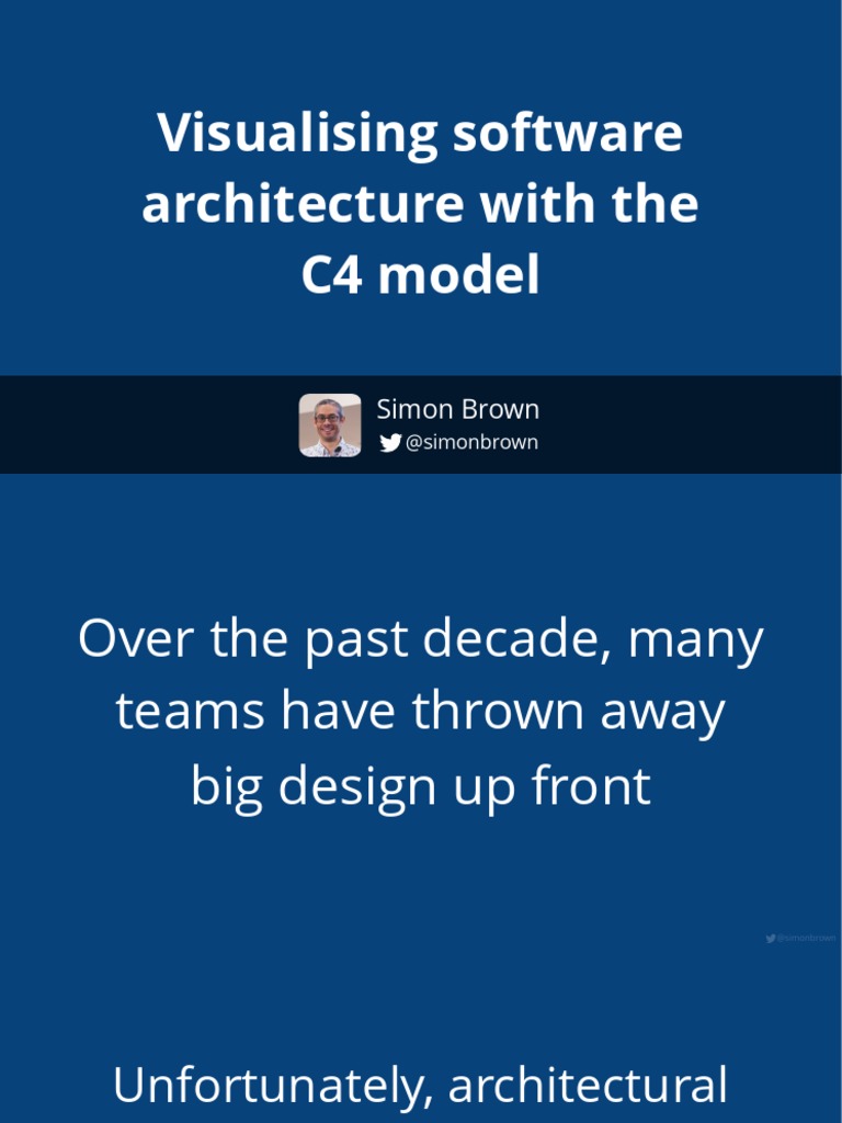 Visualising Software Architecture - SIMON BROWN | PDF | Web Application ...