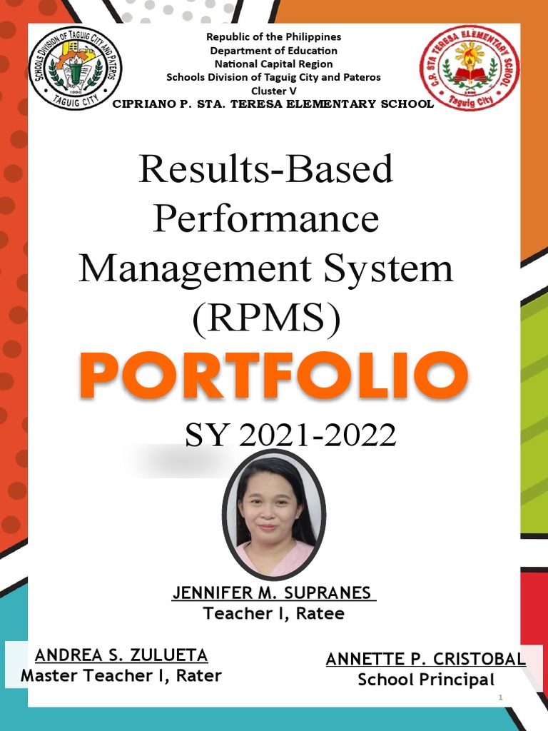 RPMS Portfolio Design for Grade 2 | PDF | Lesson Plan | Learning