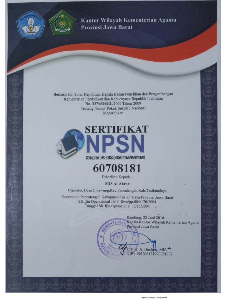 NPSN | PDF