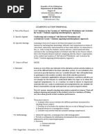 Action Plan in Science | PDF | Teachers | Education Theory