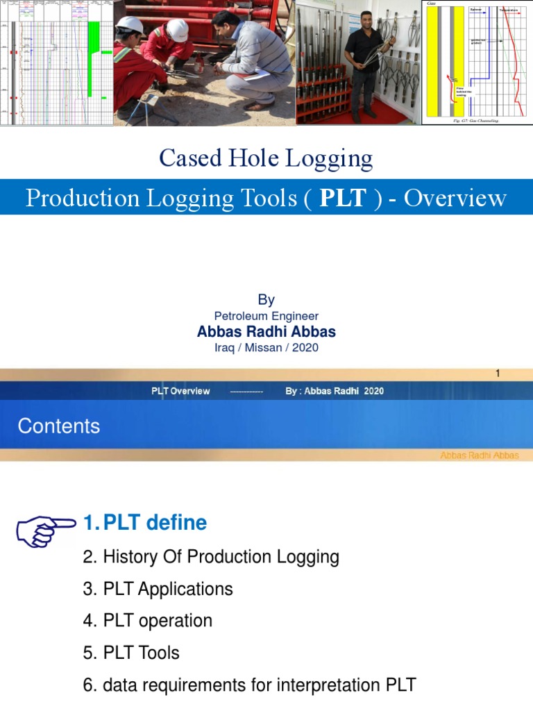 Production Logging (PLT) | PDF | Flow Measurement | Applied And Interdisciplinary Physics