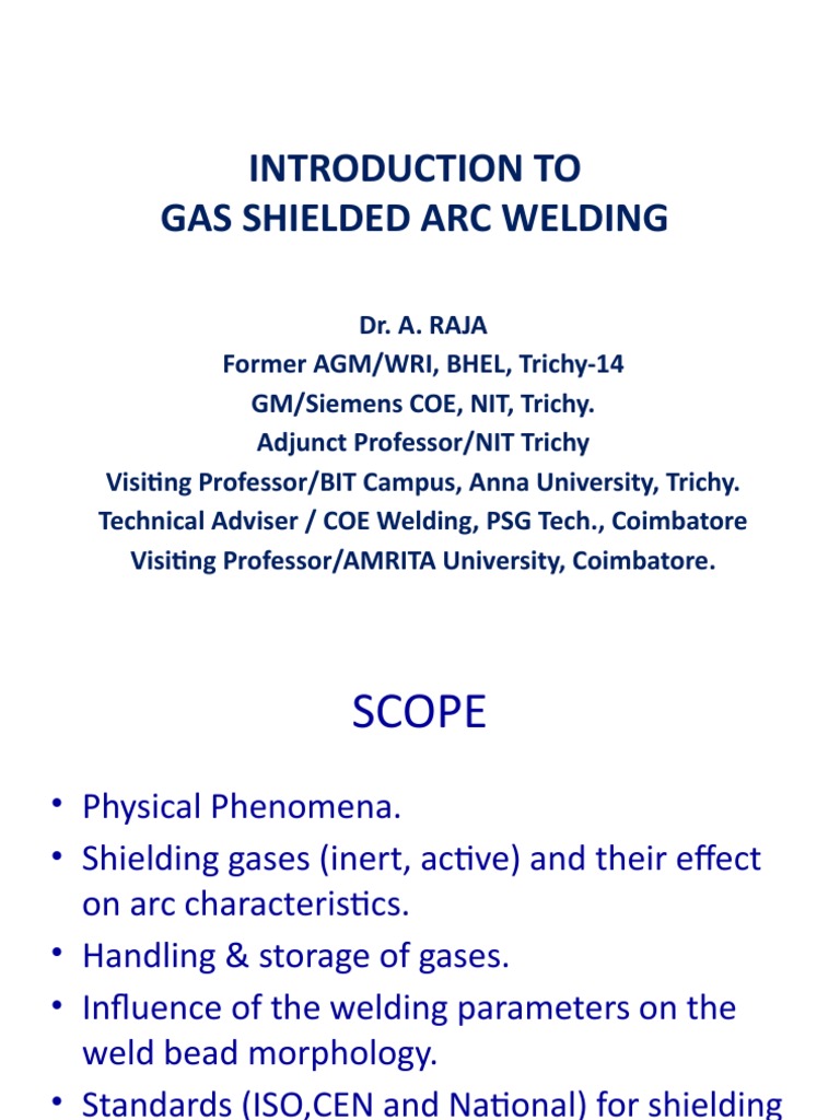 1.06 Introduction To GSAW Process IWE May2019 | PDF | Construction ...