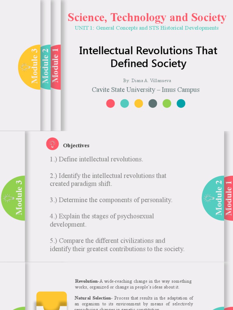 Module 2 - Intellectual Revolutions That Defined Society | PDF | Id ...