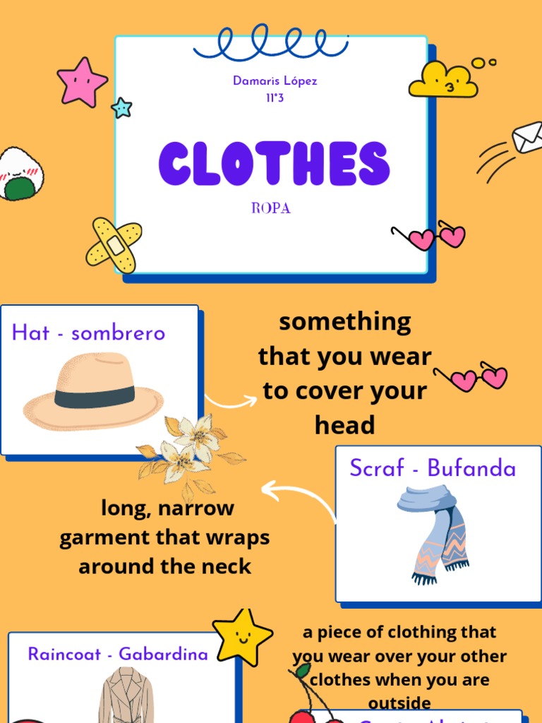 An Illustrated Guide to Common Articles of Clothing | PDF | Clothing ...
