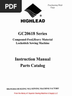 Mitsubishi LU2-410, - 430 Technical Information Manual | PDF | Sewing Machine | Manufactured Goods