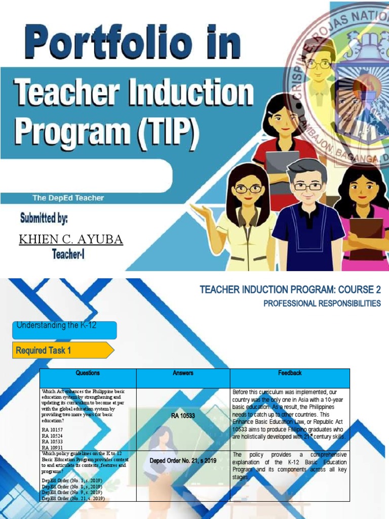 TIP-Course 2 | PDF | Curriculum | Educational Assessment